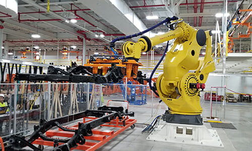 ASI was contracted to furnish and install automotive conveyor equipment ...